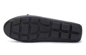 Prada Saffiano Leather Driving Loafers