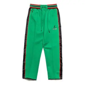JORDAN X Facetasm Crossover Stripe Casual Sports Pants - Green