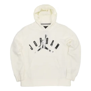JORDAN Flight Mvp Fleece Pullover Hoodie - Sail/black