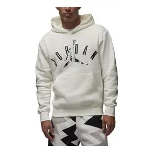 JORDAN Flight Mvp Fleece Pullover Hoodie - Sail/black