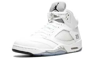 JORDAN 5 Retro "metallic White