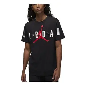 JORDAN Jumpman Stretch T-shirt 'black - Black/multi-color