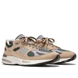 NEW BALANCE 991v2 Made In Uk Sneakers - Cement/douglas Fir
