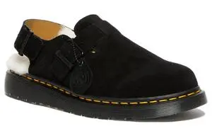 Dr. Martens Jorge Shearling Slingback Mule - Black
