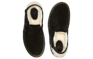 Dr. Martens Jorge Shearling Slingback Mule - Black