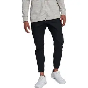 Nike Solid Color Training Sports Pants/trousers/joggers Black