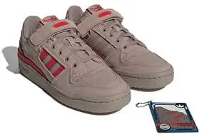 Adidas Originals Forum Low "light Graypink Red
