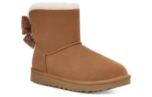 UGG Casual Boots With Bow Detailing