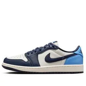 JORDAN Air 1 Low Og Obsidian - Obsidian/university Blue/sail