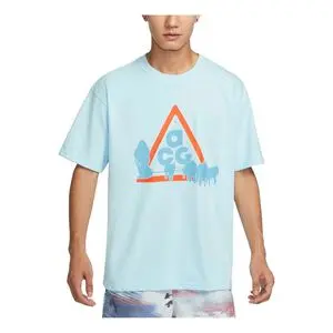 Nike X Dri-fit Graphic T-shirt Asia Sizing - Ice Blue
