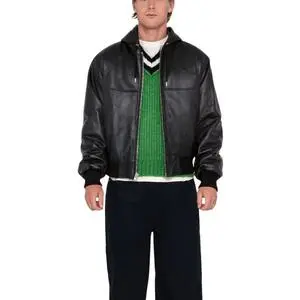 StÜssy Ss Link Leather Bomber