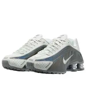 Nike Shox R4 Sneakers - Summit White/hydrangea/metallic Silver