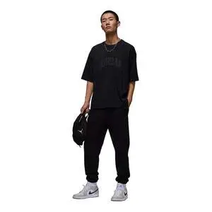 JORDAN Flight Essentials T-shirt Relaxed Fit - Black