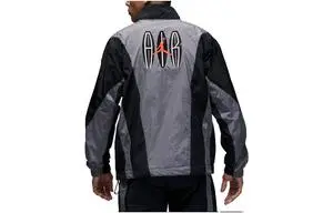 JORDAN Colorblock Embroidered Zipper Jacket