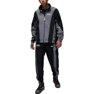 JORDAN Colorblock Embroidered Zipper Jacket