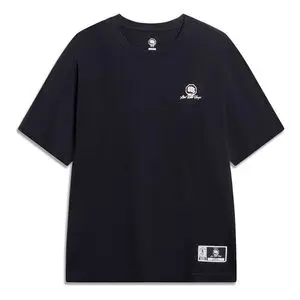 LI-NING Badfive Live With Hoops Graphic T-shirt 'black