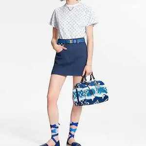 LOUIS VUITTON Ss22 Collar Chain Logo Short Sleeve