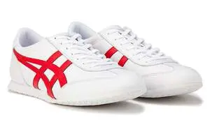 Onitsuka Tiger Machu Racer Sneakers - White/red