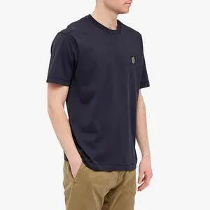 Stone Island Patch Logo T-shirt - Navy