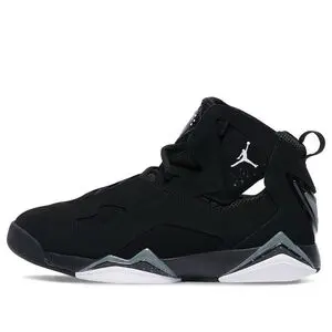 JORDAN True Flight Cool Grey Sneakers - Black