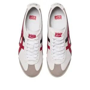 Onitsuka Tiger Mexico 66 "white Classic Red" Sneakers - White/classic Red