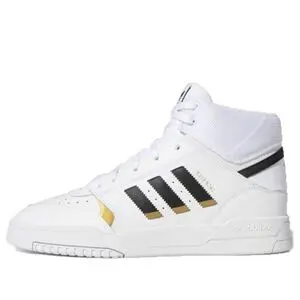 Adidas Drop Step High Top Sneakers - White