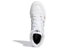 Adidas Drop Step High Top Sneakers - White