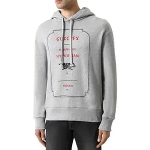 Gucci Hypnotism Graphic Hooded Sweatshirt