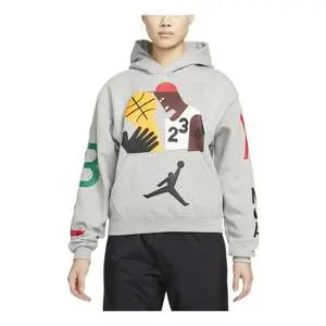 JORDAN X Nina Chanel Abney Graphic Hoodie - Grey/multi-color