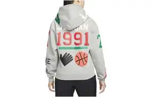 JORDAN X Nina Chanel Abney Graphic Hoodie - Grey/multi-color