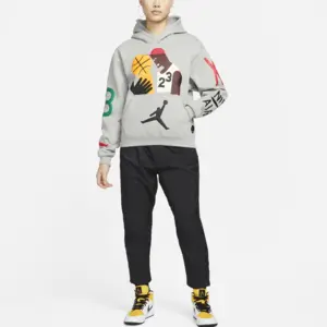 JORDAN X Nina Chanel Abney Graphic Hoodie - Grey/multi-color