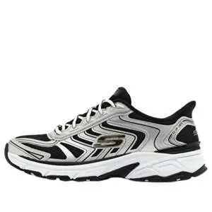 Sketchers Stamina Sneakers - Silver/black