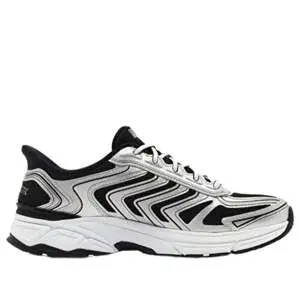 Sketchers Stamina Sneakers - Silver/black