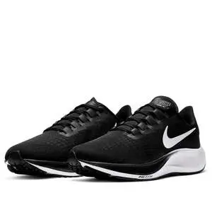 Nike Zoom Pegasus 37 Athletic Sneakers - Black/white