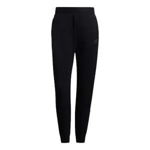 Adidas Sport Pants With Three-stripe Detail - Black
