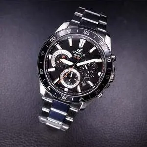 Casio Edifice Chronograph Watch - Black