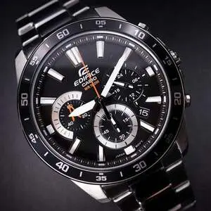 Casio Edifice Chronograph Watch - Black