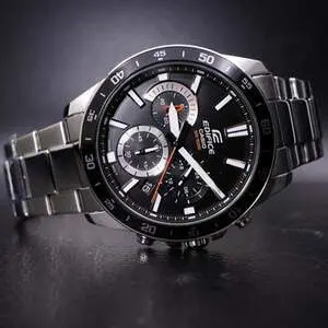 Casio Edifice Chronograph Watch - Black