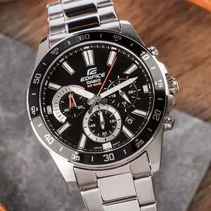 Casio Edifice Chronograph Watch - Black