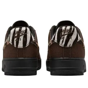 Nike Force 1 Low "animal Print - Brown/black/tan