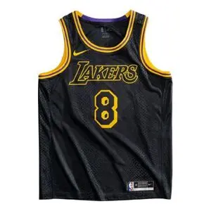 Nike Los Angeles Lakers Nba Kobe Bryant Commemorative Jersey - Black