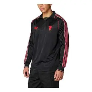 Adidas Manchester United Long Sleeve Shirt - Black