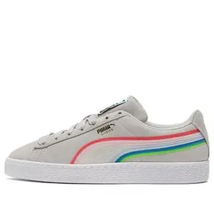 PUMA Suede Triplex Tech Sneakers - Gray/white