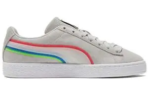 PUMA Suede Triplex Tech Sneakers - Gray/white