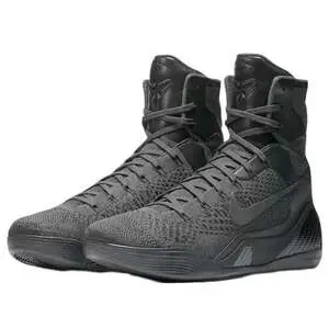 Nike Kobe Elite "fade To Black" High-top Athletic Sneakers