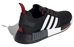Adidas Nmd_r1 Stlt Primeknit "core Red" Sneakers - Black