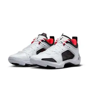 JORDAN 37 Low Athletic Sneakers - Blackwhitered