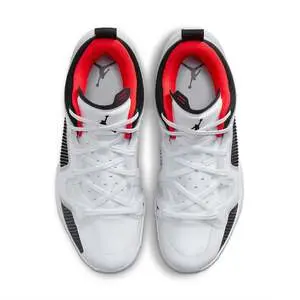 JORDAN 37 Low Athletic Sneakers - Blackwhitered