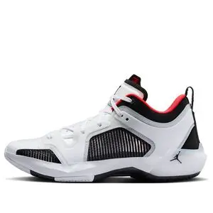JORDAN 37 Low Athletic Sneakers - Blackwhitered