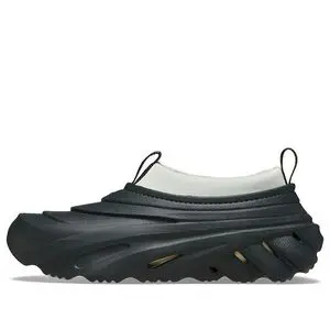 CROCS Echo Storm "kelp" Clogs - Black/white